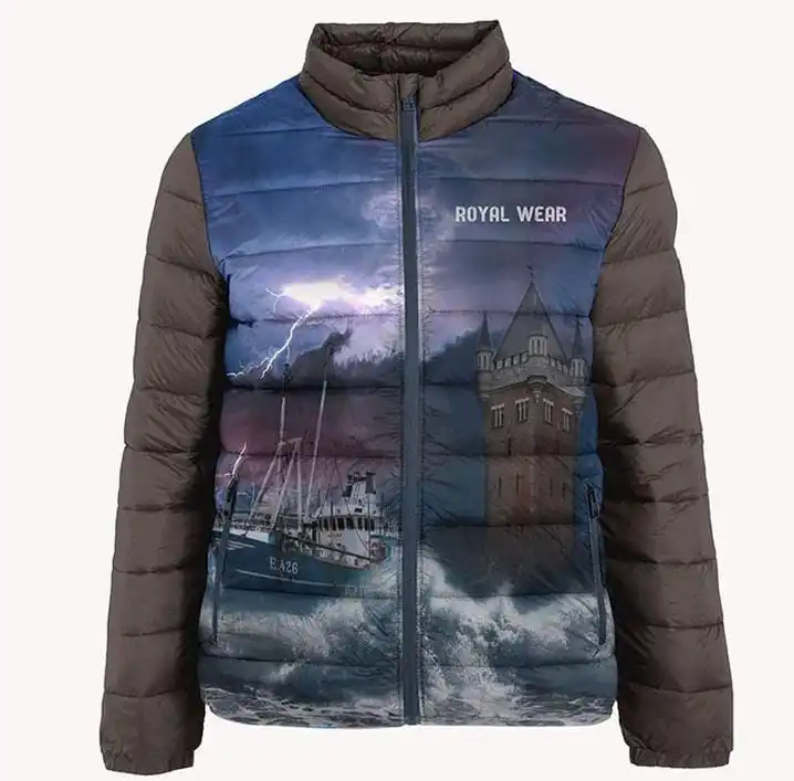 Light Weight Quilted Puffer Jacket Outdoor Jacket Windproof Breathable ...