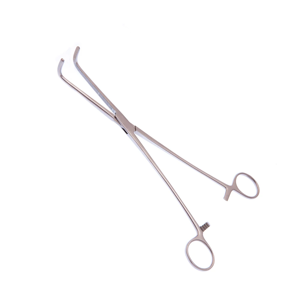Navratil Vaginal Forceps - Serrated Curved Gynecology Tools