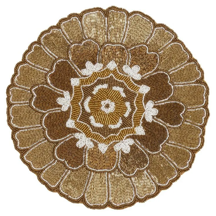 Bead Weaving Table Decor Set Kit Handmade Beadwork Placemat - Buy Seed ...