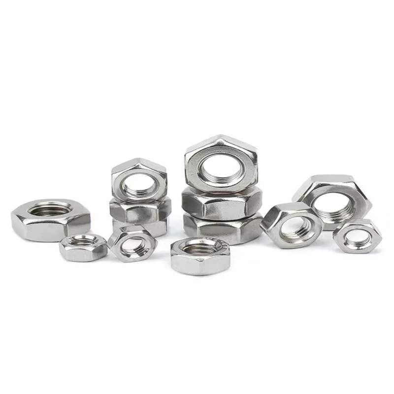 Din 934 Metric Thread Nuts,Stainless Steel A2-70/304l Hex Nuts ...