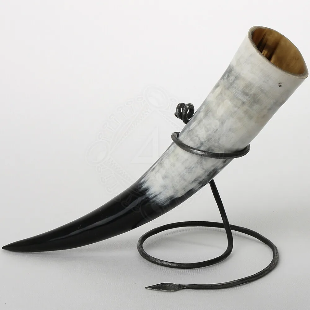 Viking Drinking Beer Horn Natural Eco Friendly Ox Horn Beer Drinking ...
