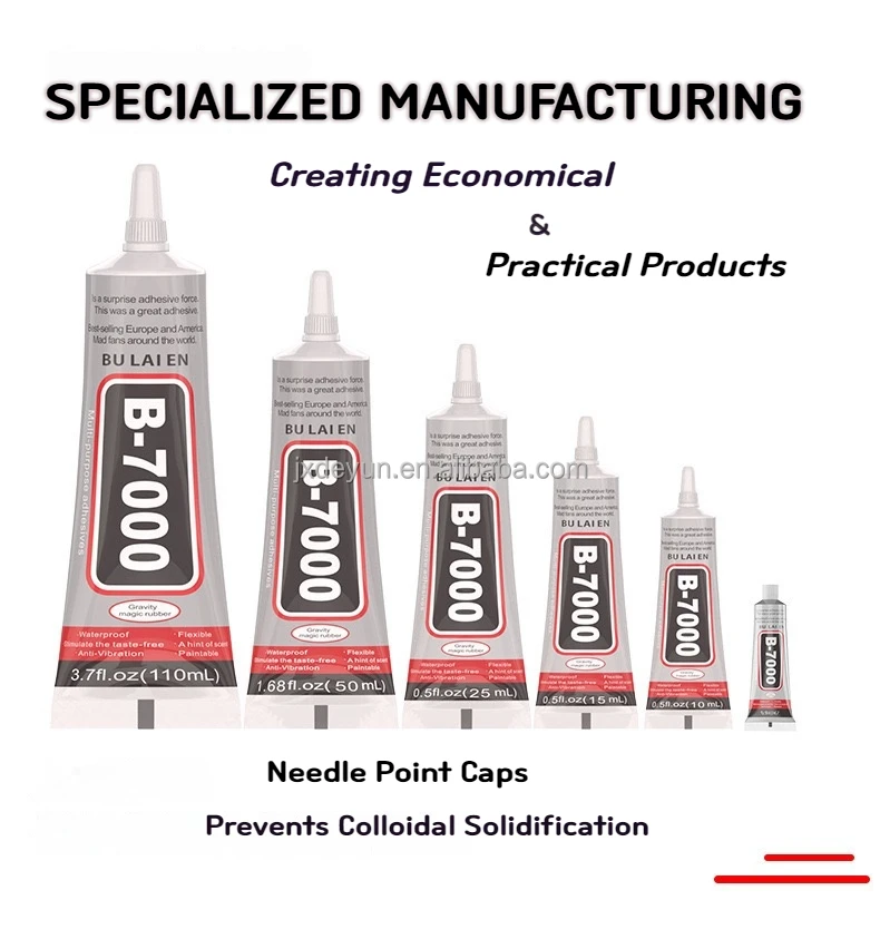 110 Ml B7000 Transparent Liquid Glue Multi-purpose Crystal Jewelry ...