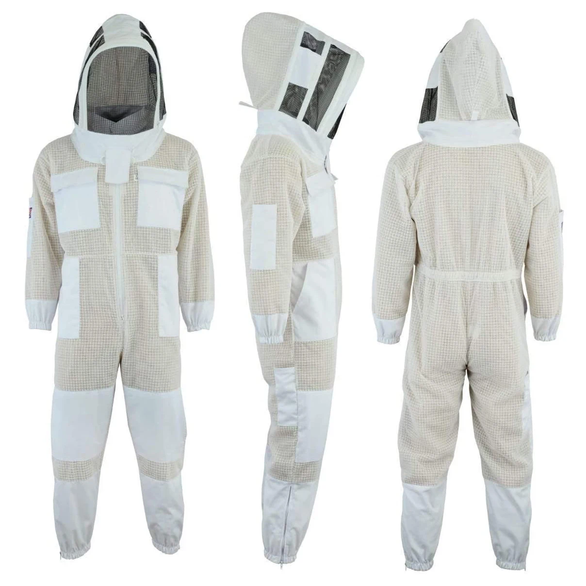 Bee Safety Wear 3 Layer Ultra Ventilated Bee Suit Light Weight Mesh ...