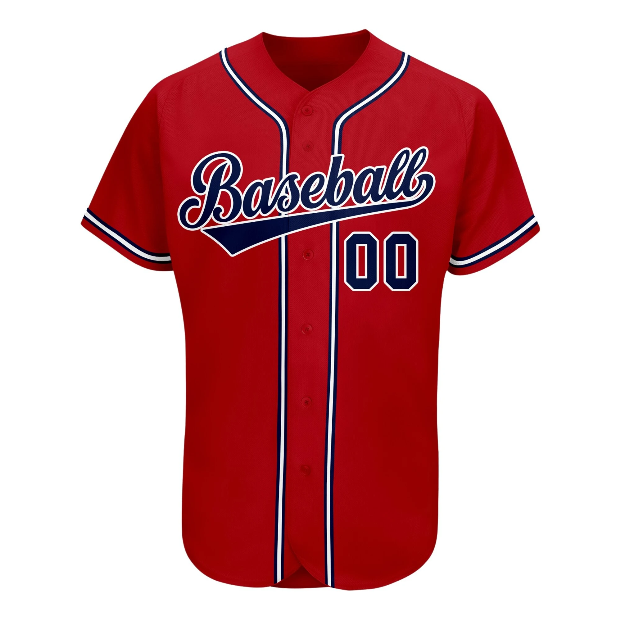 Baseball Jersey Full Sublimated Team Name/numbers Quick-dry Mesh ...