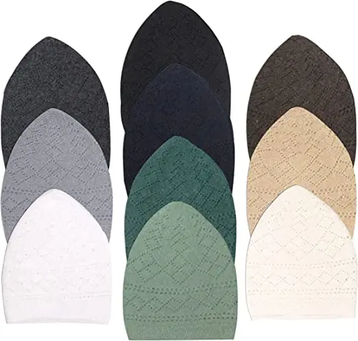 Kufi Hats For Men Muslim Clothes For Men,%100 Breathable Skull Beanie ...