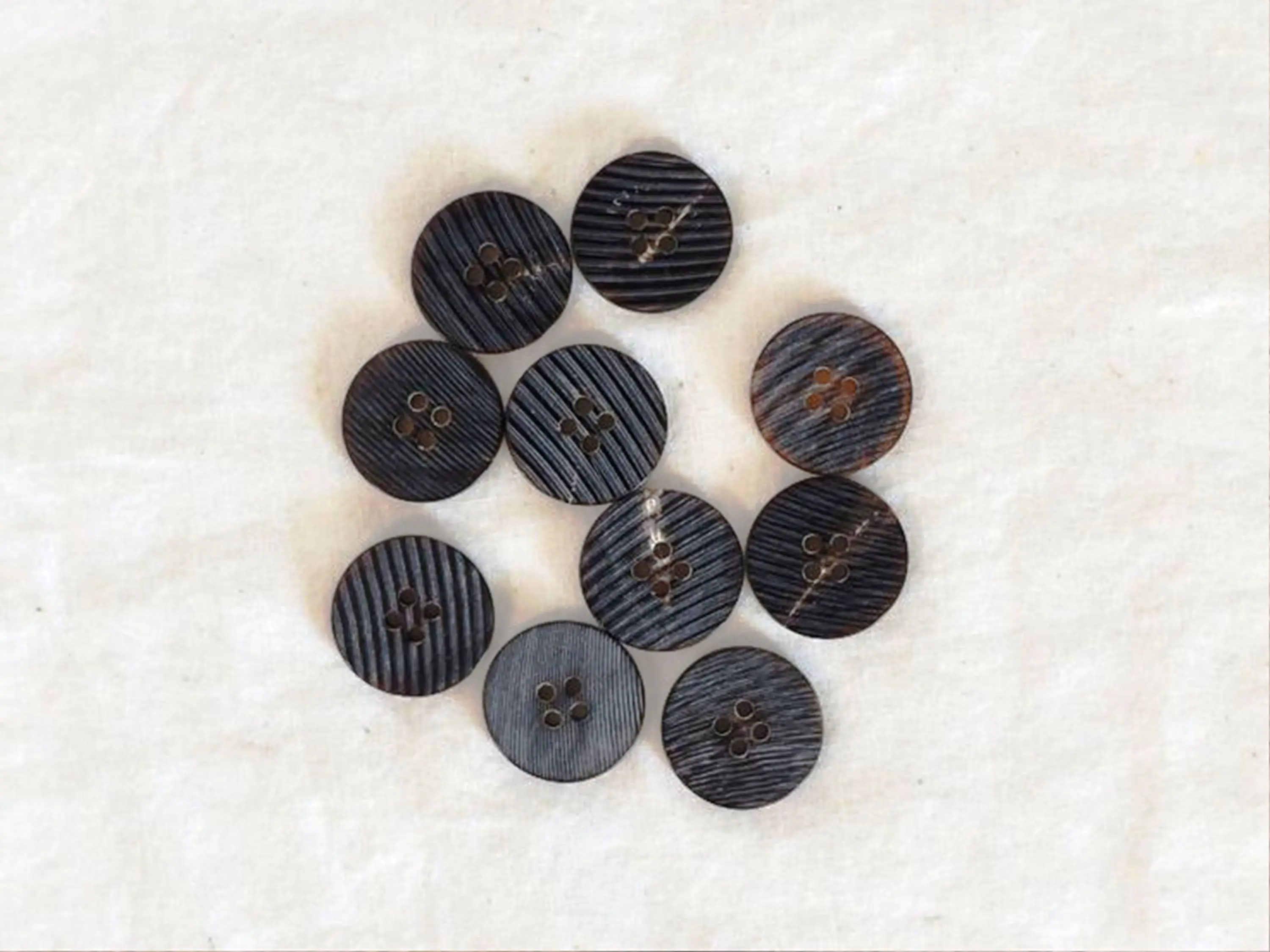 Buffalo Horn Buttons For Men Suits Real Horn Buttons Set For Blazers ...