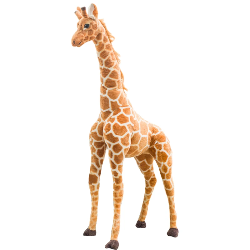 Simulation Giraffe Plush Toys Big Plush Giraffe Doll 100CM 120CM 140CM ...