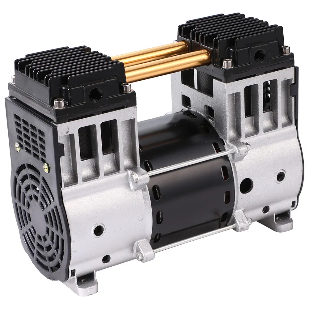 Silent Piston Type Air-compressors 220v 1100w Air Compressor Pump Head ...