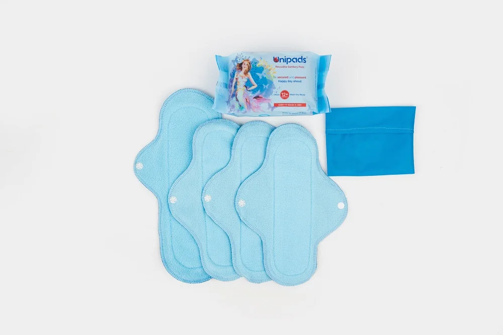 Menstrual Reusable Sanitary Napkin Pads With Highly Absorbent Eco ...