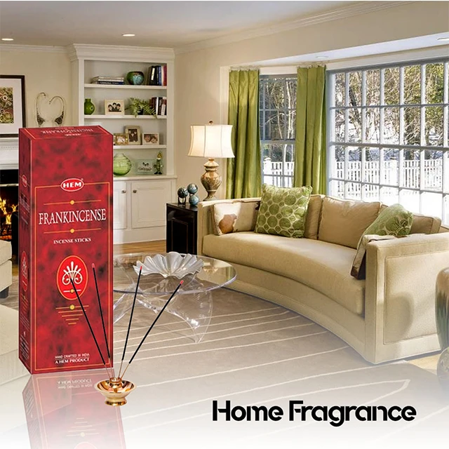 Hem Frankincense Incense Sticks - 6 Hexa Boxes (20 Sticks In Each Hexa ...