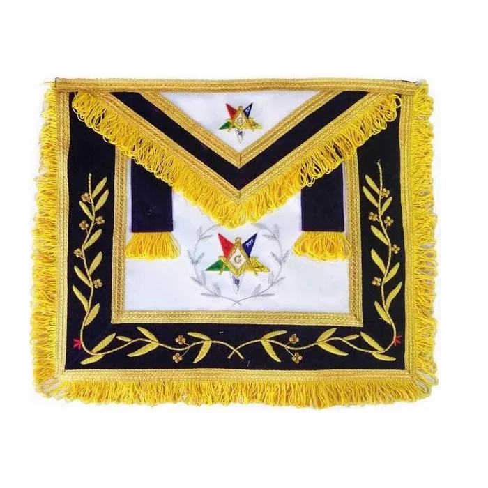 Masonic Regalia Gifts Hand Embroidered Apron Order Of The Eastern Star ...