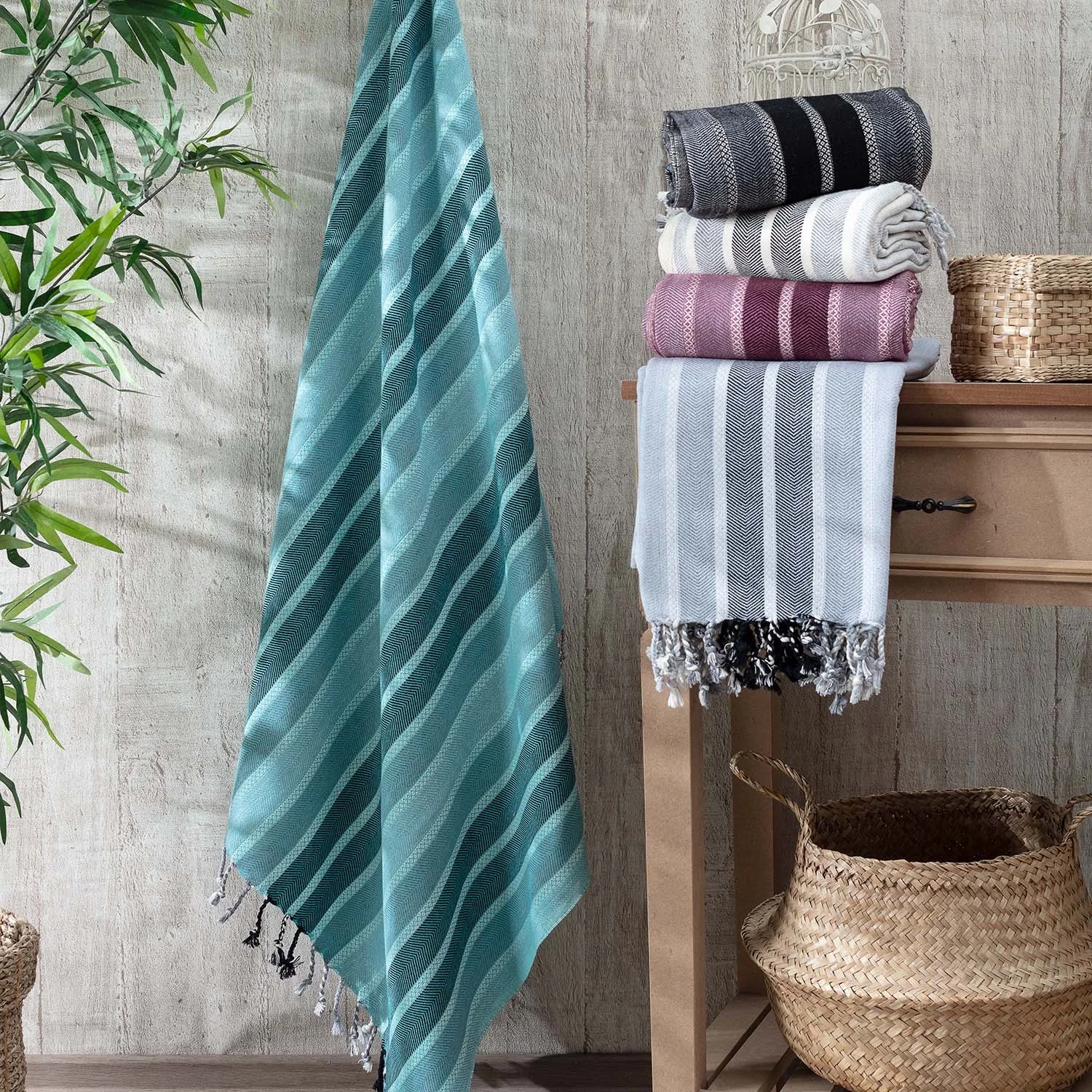 100 Cotton Bath Towel Towels Beach Towel Peshtemal Fouta Turkish Cotton ...