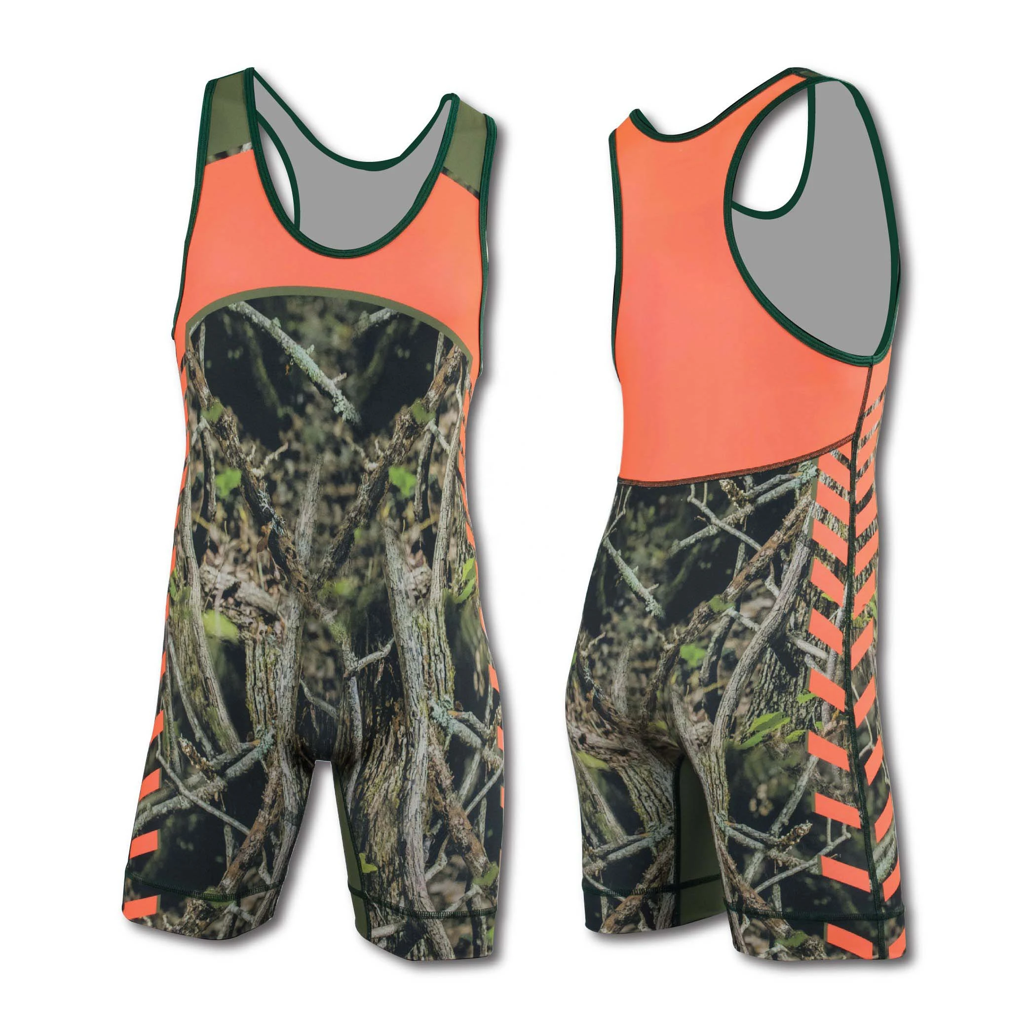 High Quality Sublimation Printing Wrestling Singlet's Cheap Price 100% ...