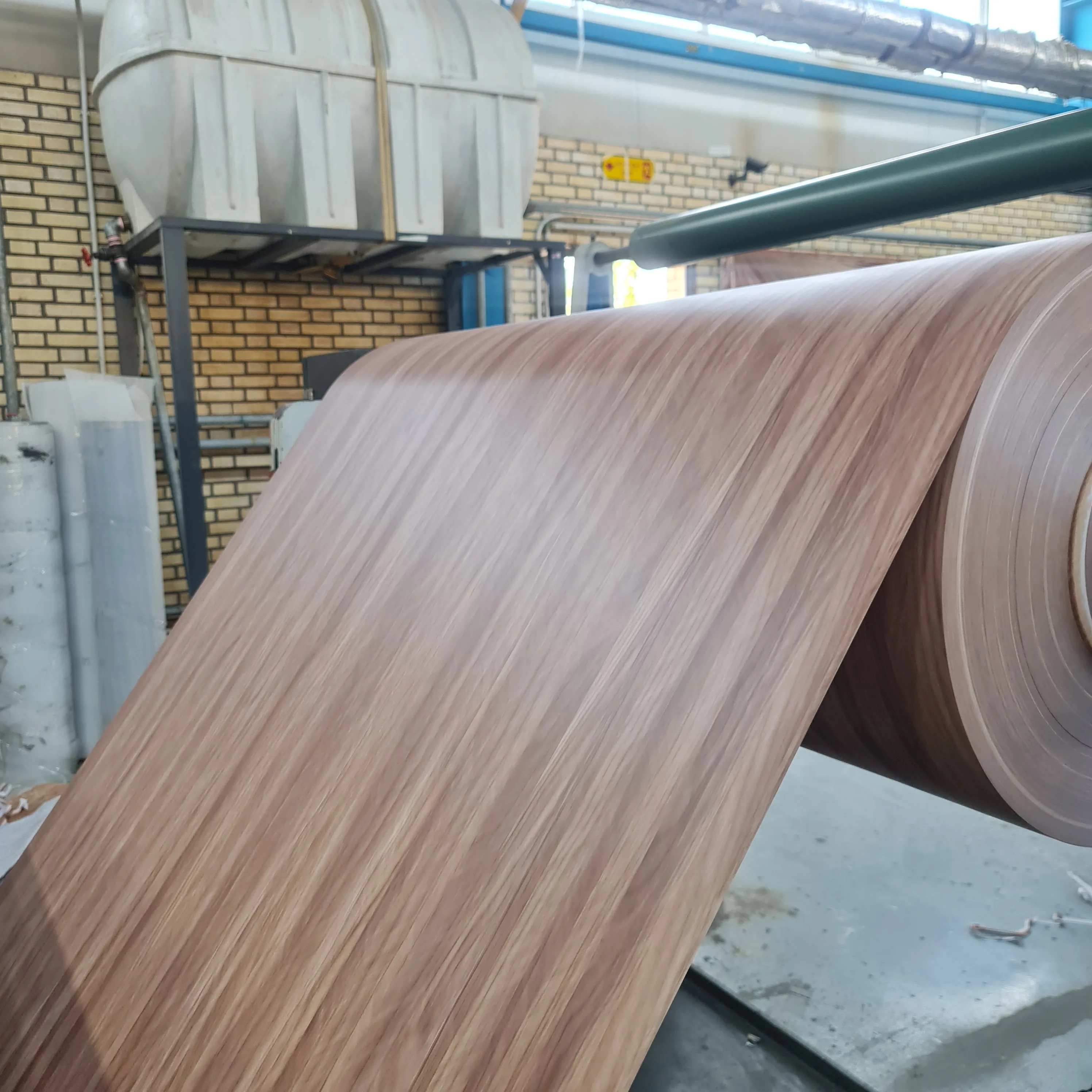 Wood Grain Vacuum Membrane PVC Vinyl Covering Film Foil for Decking ...