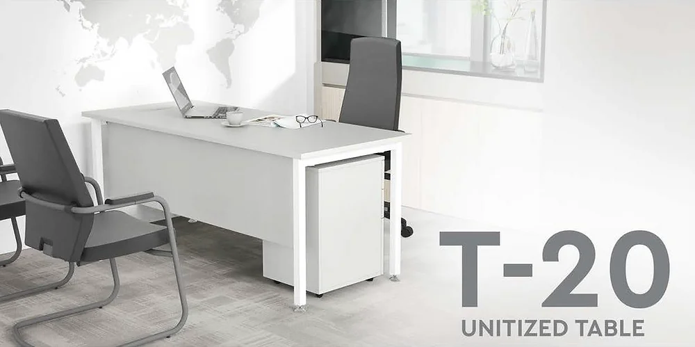 Godrej UNITIZED T20 Table - Modern Commercial Furniture