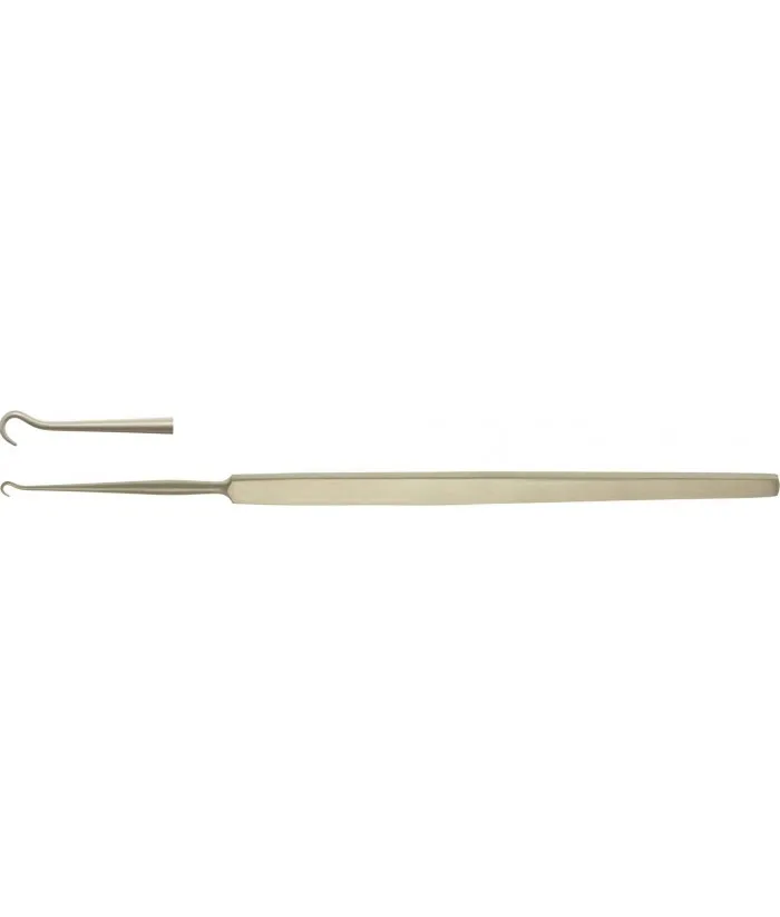 Stainless Steel Surgical Sharp Single Ended Skin Hook