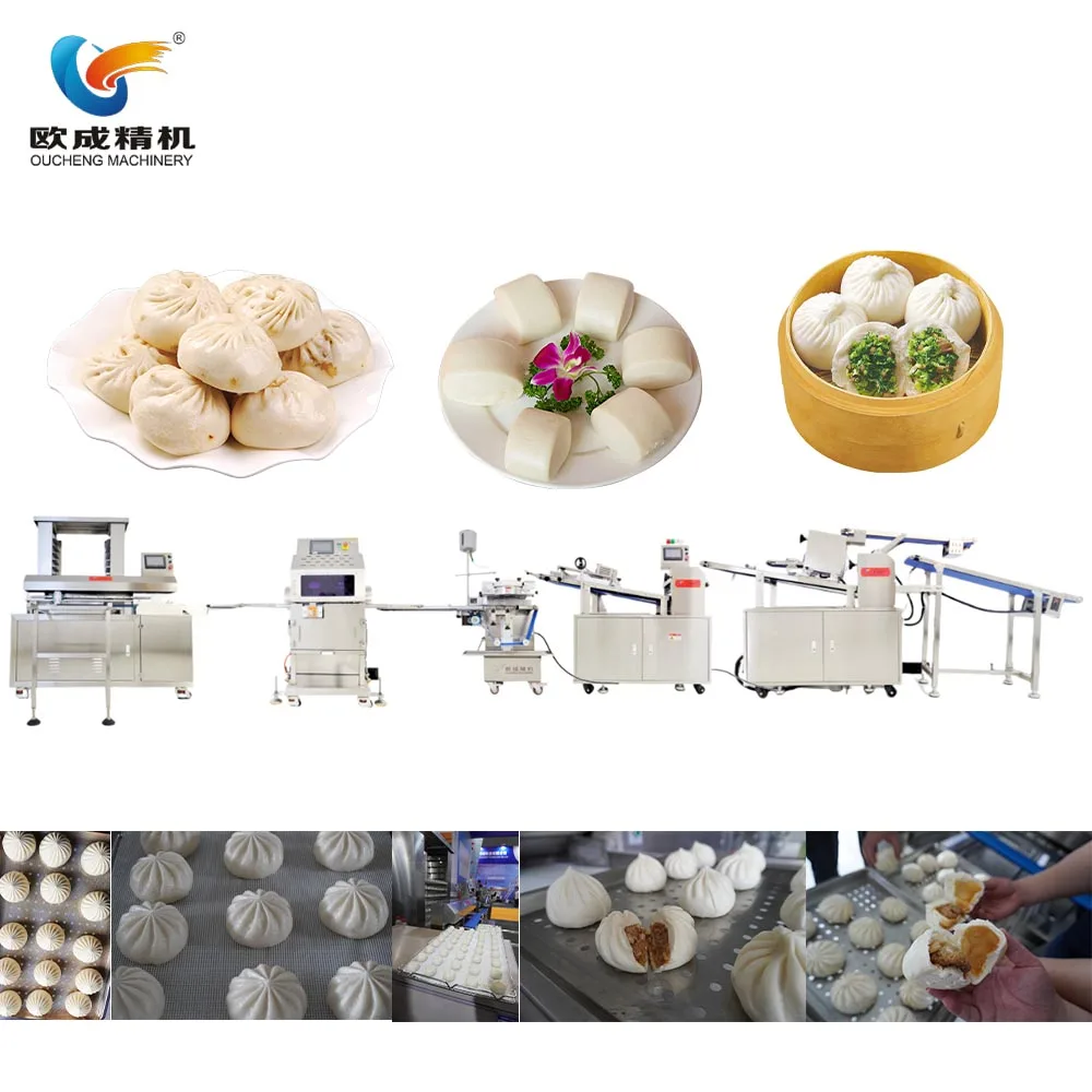 Automatic Stuffed Steamed Bun Production Line Bun Production Line ...