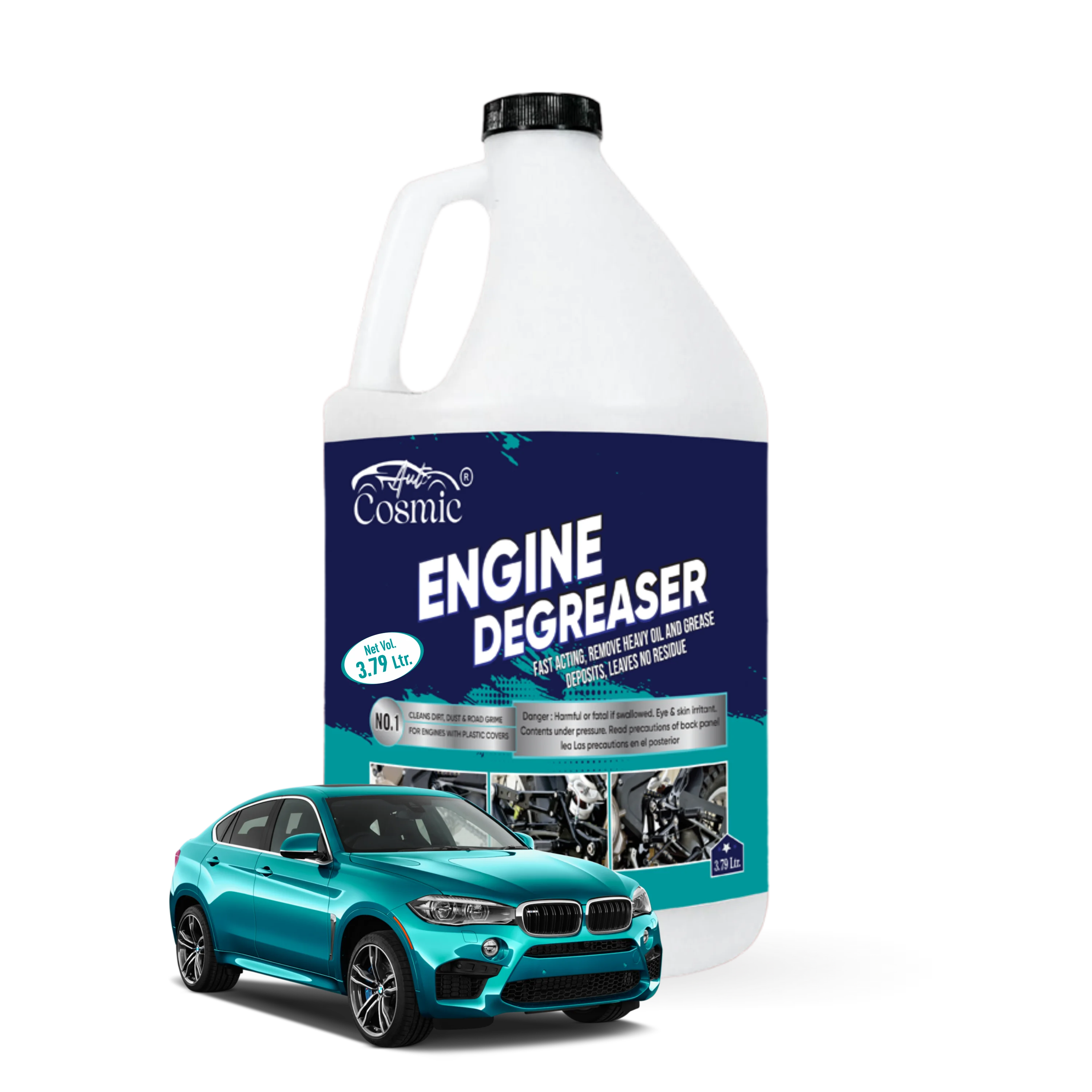 High Performance 3.79LTR Pack Engine Cleaner Degreaser Oil Remover ...