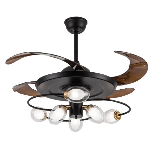 6-speed Inverter Motor Invisible Fan Light 48in 1220mm Abs 3 Blades ...