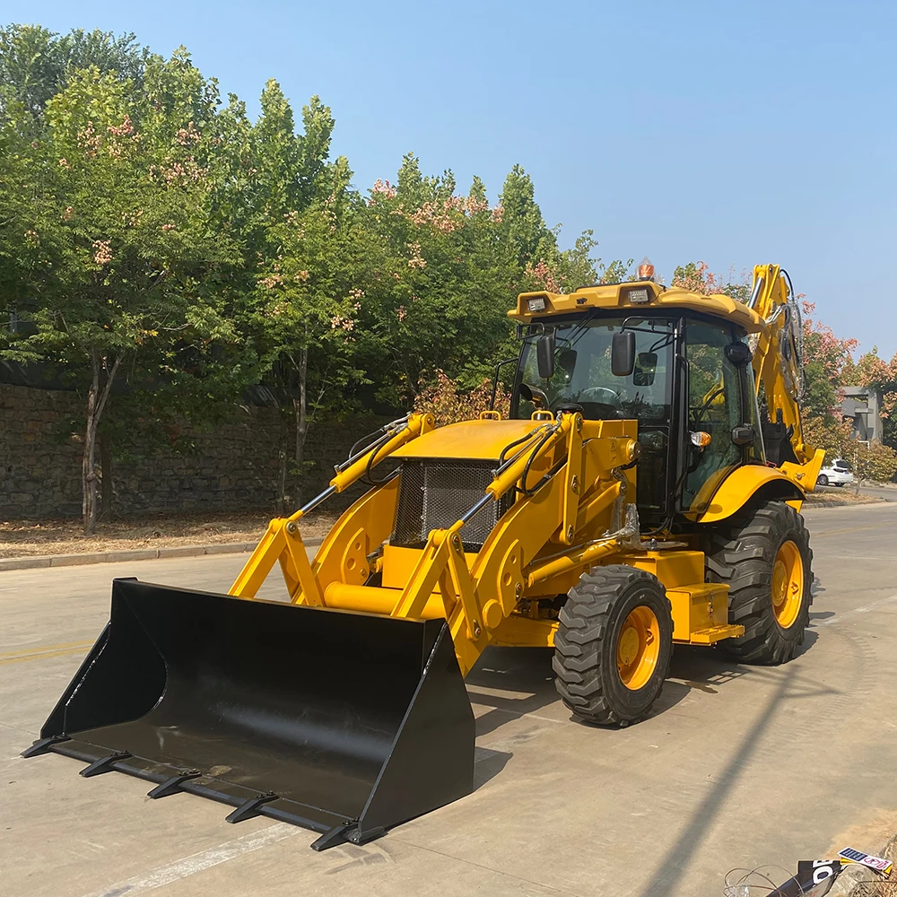 Heracles WZ40-28 Wheel Loader Backhoe - Efficient & Durable