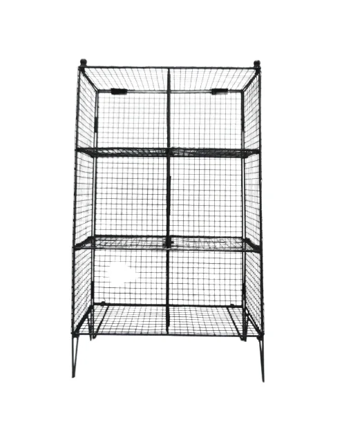 Standing Iron Wire Black Powder Coated Rack For Storage & Display For ...