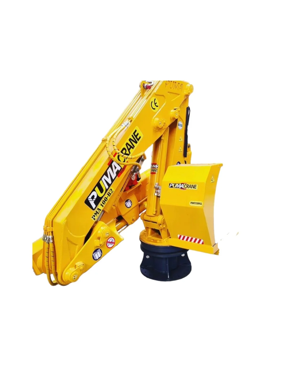 High Quality Puma Crane 3 Ton High Load Moment Hydraulic Marin Deck ...