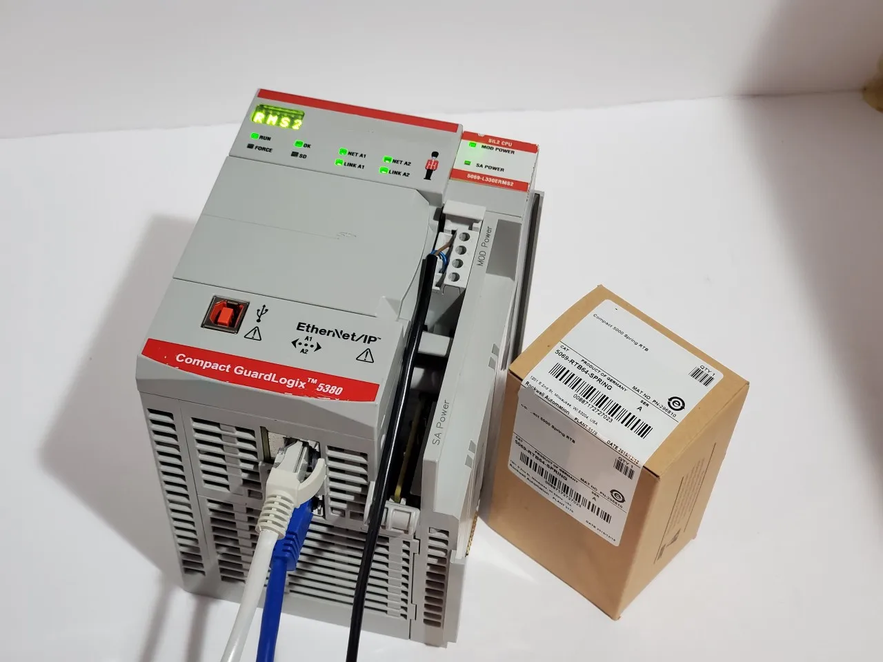 全新和100% 原装5069-l350ers2品牌 - Buy Compactlogix 5380控制器,600 Kb 8 I/os 2轴16 ...