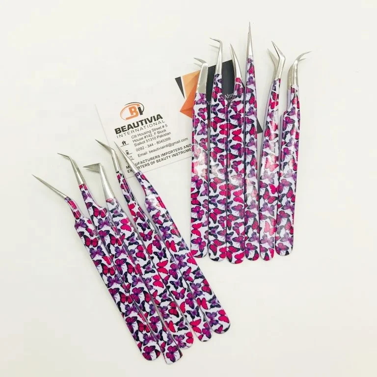 Butterfly Paper Print Hand Tested Sustainable Stainless Steel Eyelash ...
