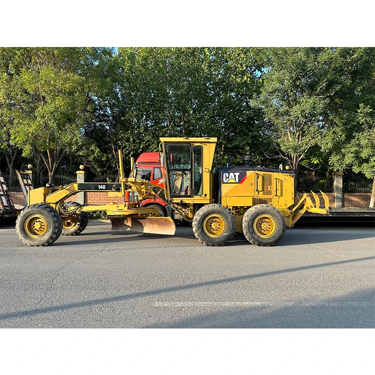 Caterpillar 140k Tracked Blade Motor Graders Ore Gravel Road Grader ...