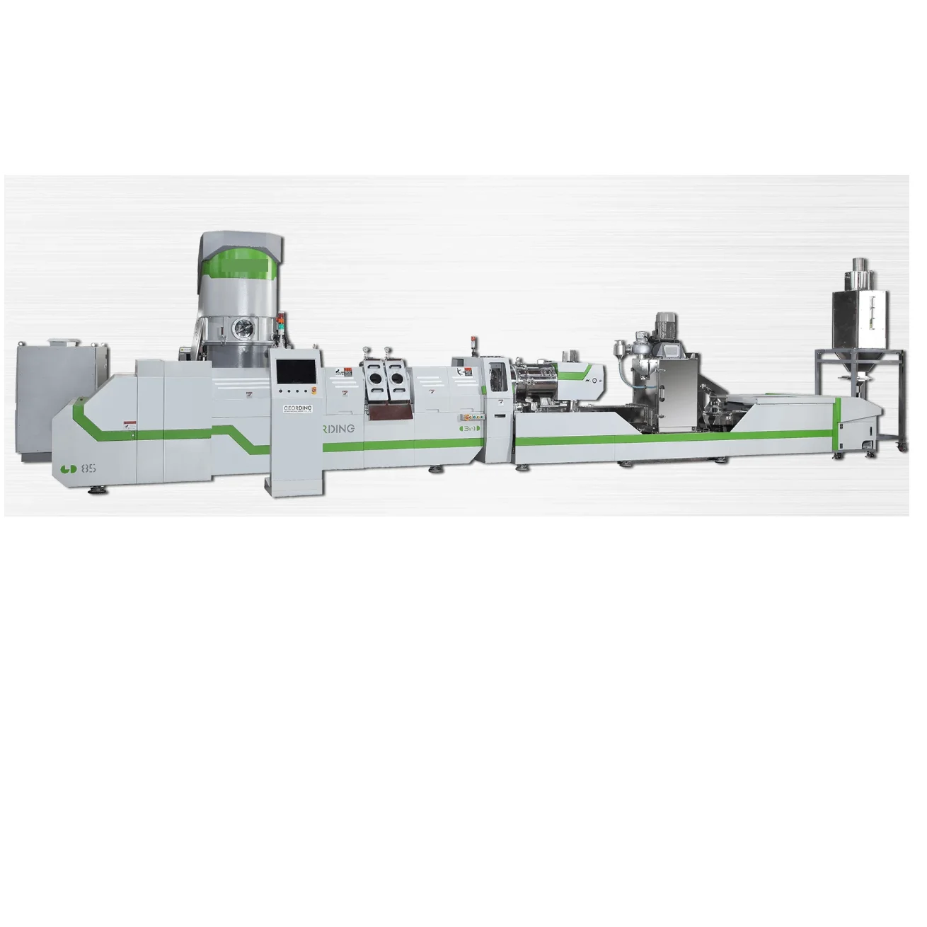 3IN1 Single Stage Die-Face Cutting Recycling & Pelletizing Machine PP ...