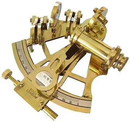 4 Inch Handmade Brass Nautical Sextant Vintage Solid Antique Brass ...