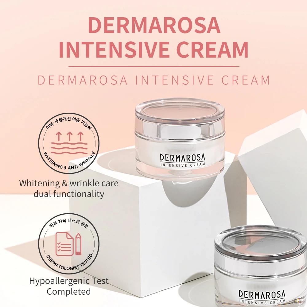 Dermarosa Intensive Cream- Made In Korea Skin Revitalizer Moisturizer ...