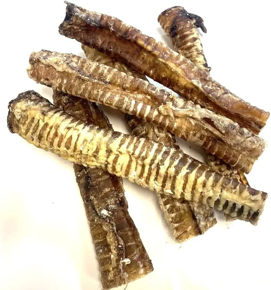 Premium Dried Buffalo Trachea for Dogs - High Protein