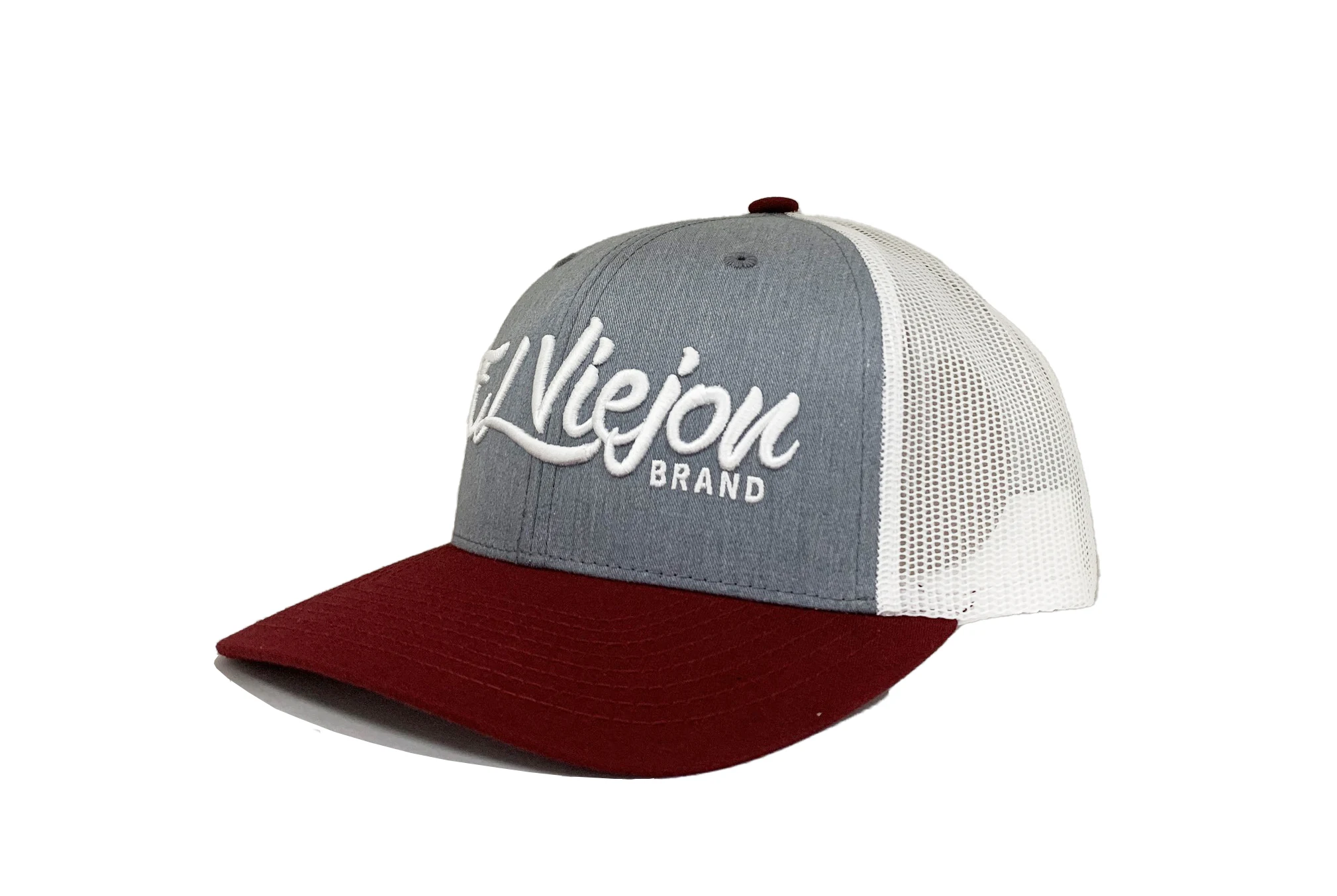 Two Tone Heather Maroon El Viejon Brand Yupoong 6606 Richardson 112 ...