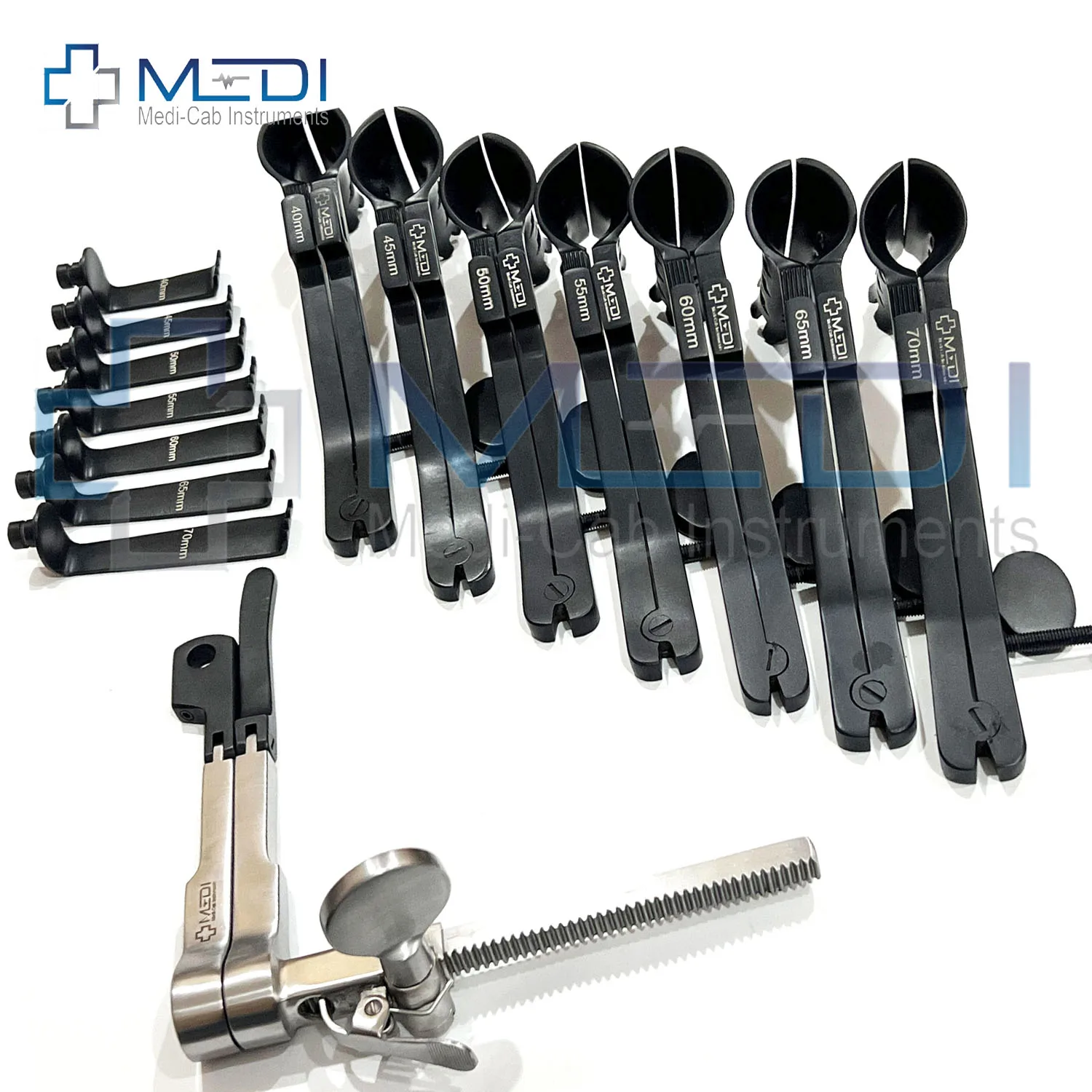 Caspar Micro Lumbar Discectomy Retractor Set for Spinal Surgery