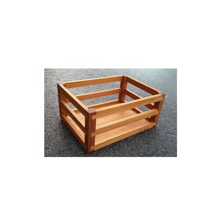 Rustic Wood Nesting Crates With Handles Decorative Farmhouse Wooden ...
