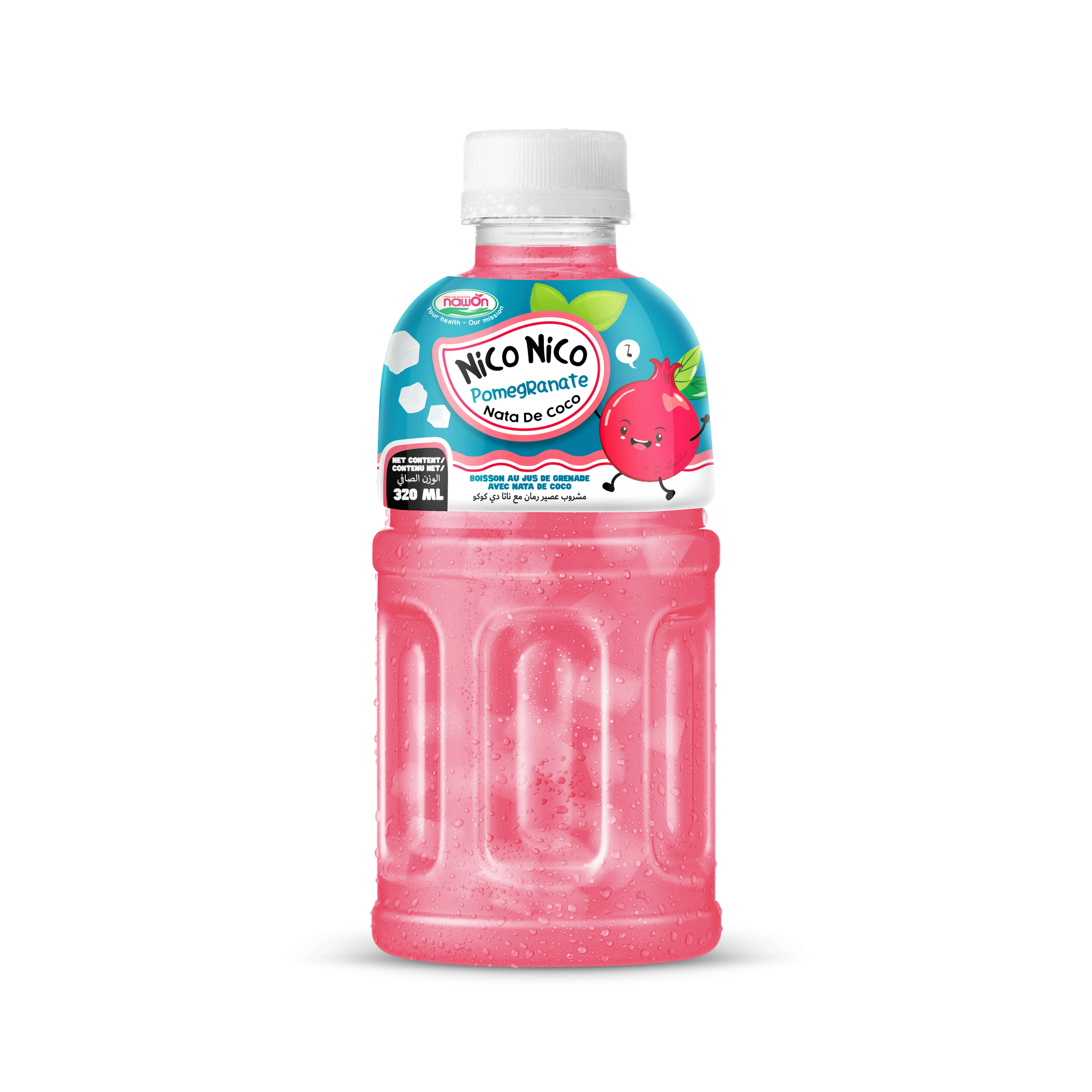 Nico Nico Nata De Coco Puree Drink with Fruit Flavors