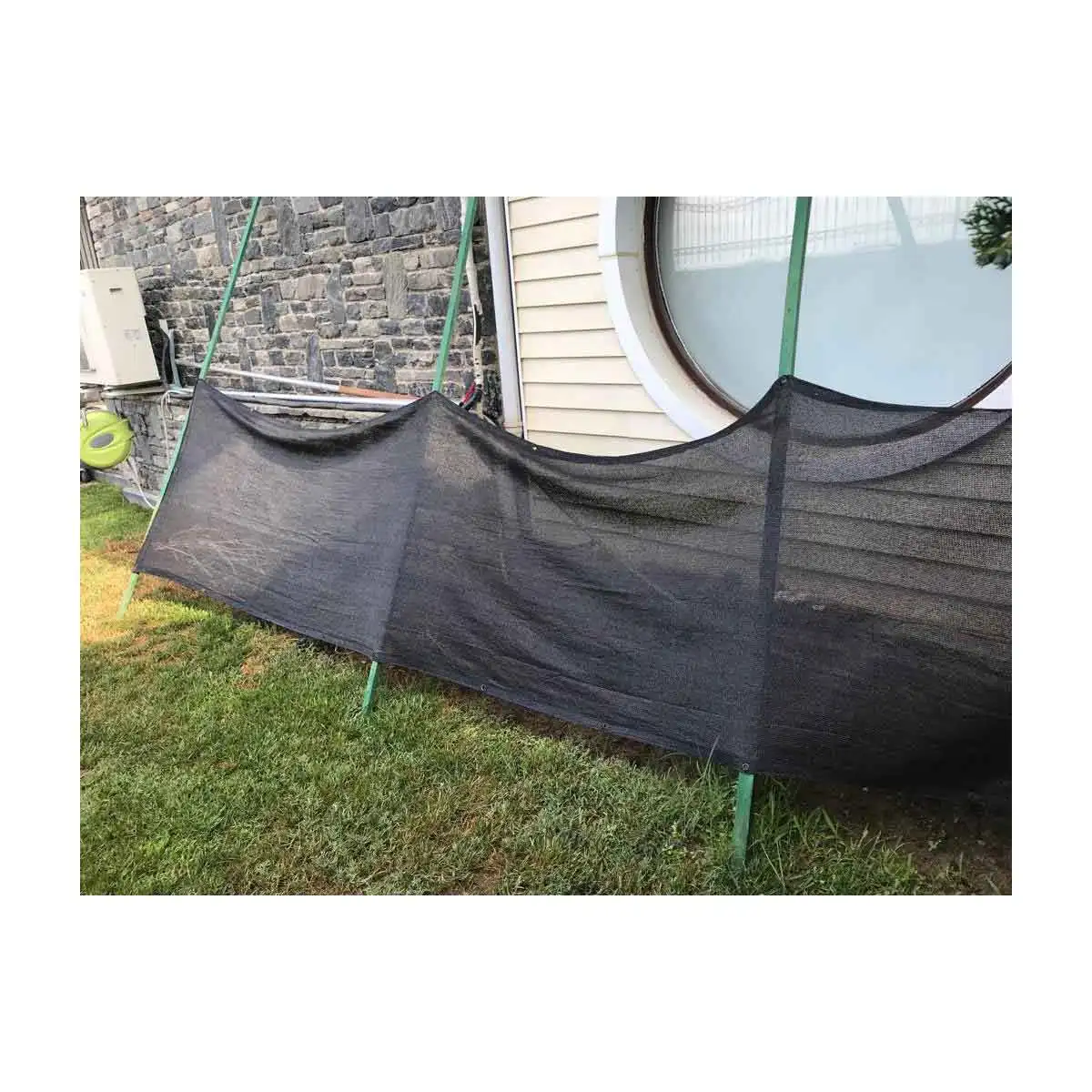 Black 75% Shading 65 Gsm Hdpe Tape Shading Net Durable Uv Protected ...