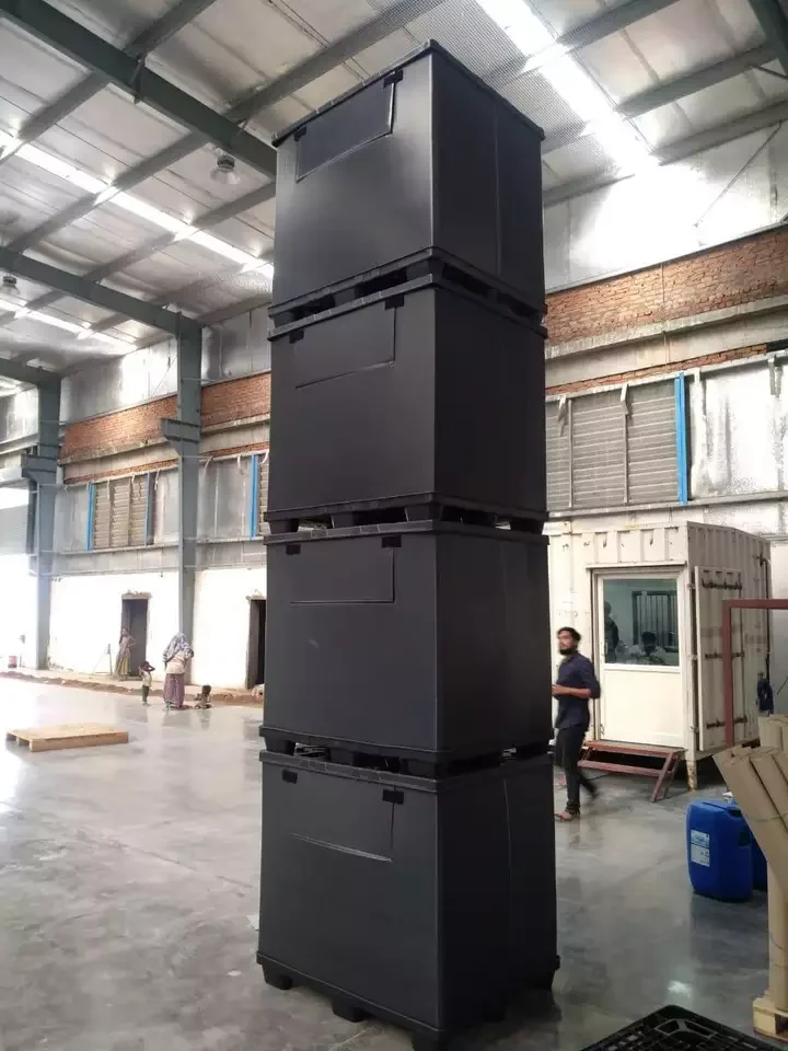 Best Selling Plastic Pallet Packaging Box Container Box Heavy Duty ...