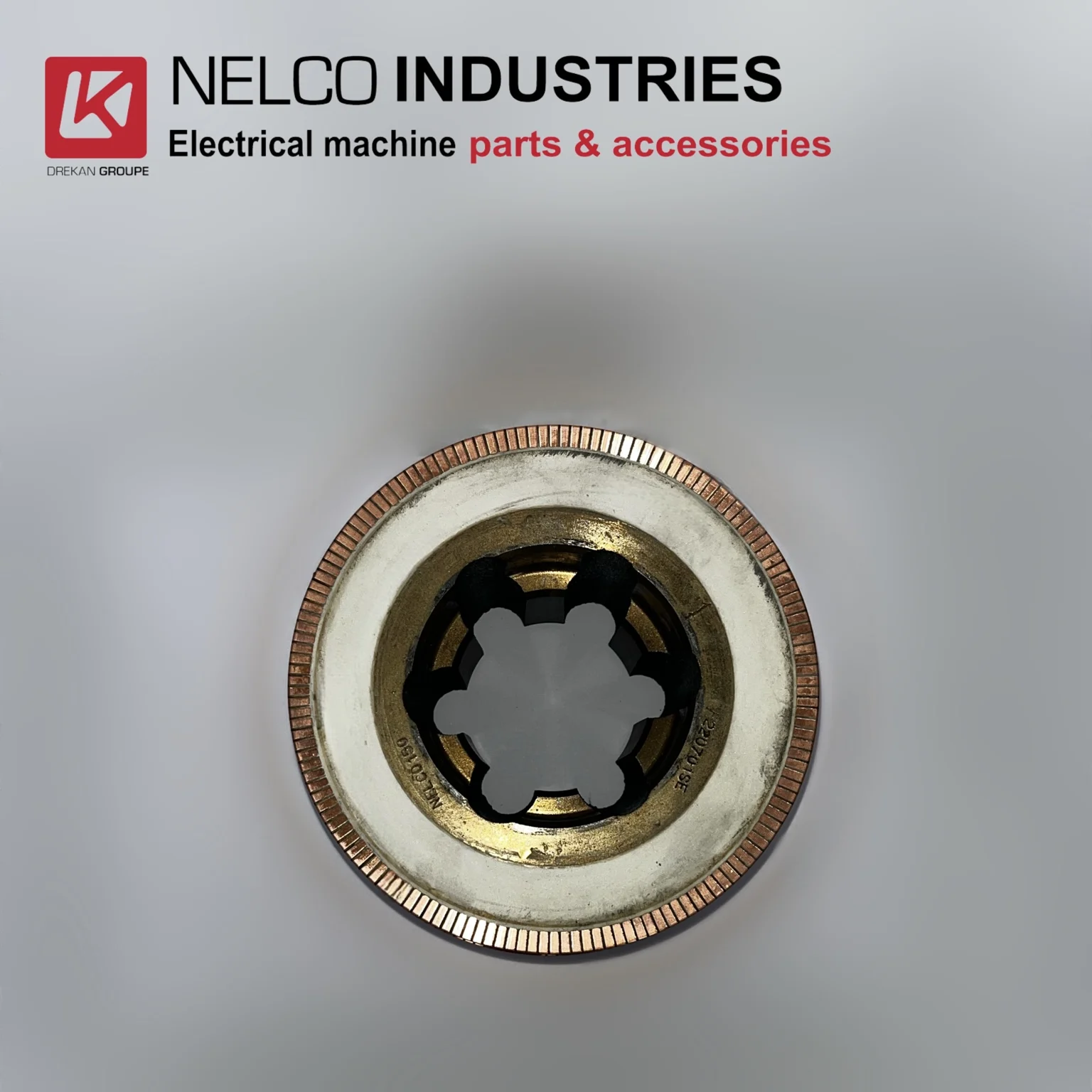 French Molded Commutator With Rx Design Rx2885a201 For Dc Electric ...