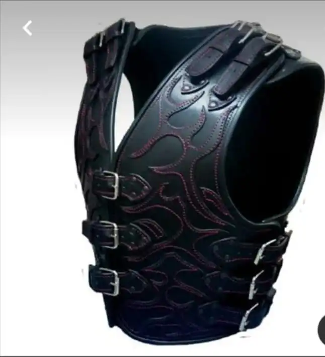 Functional Sca Muscle Body Armour Cuirass With Brass Accents Adult Size Greek Corinthian Armor