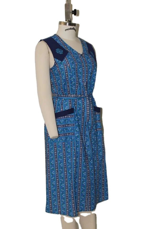 Women's Soft Cotton House Dress with Pockets Comfortable Flattering ...