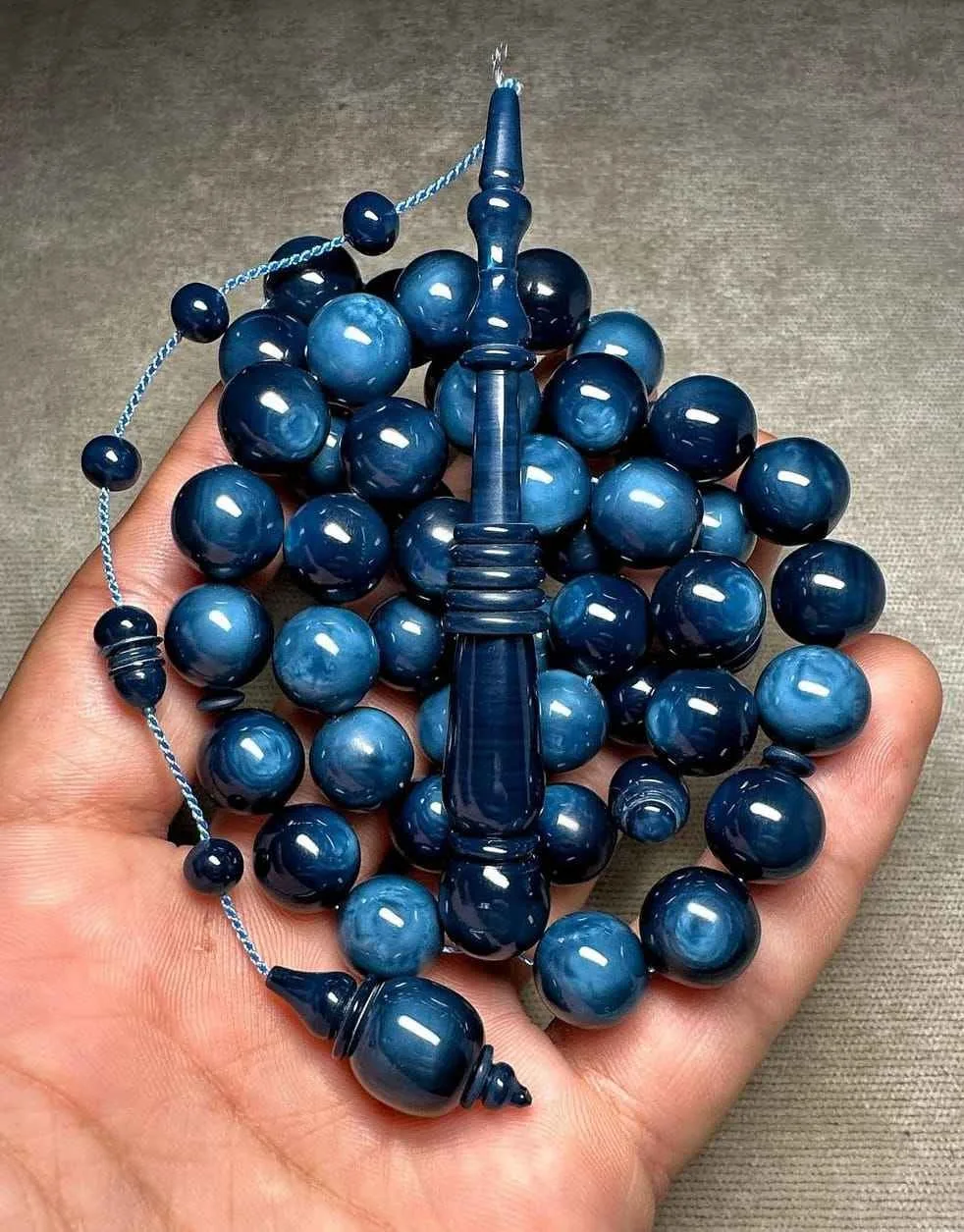 Indian Islamic Tasbih Rosary Resin Eco-Friendly Prayer Beads Custom ...