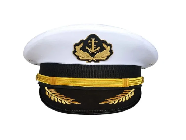 Wholesale 2024 Oem Officer Uniform Peaked Caps Wholesale Officer Cap ...
