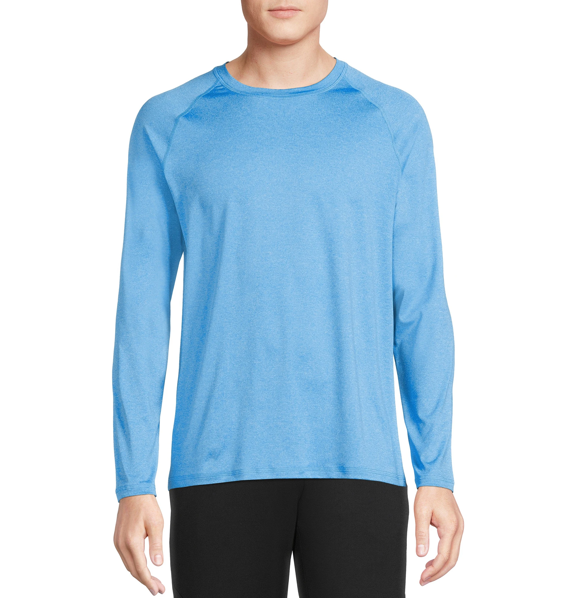 Men's Long Sleeve Loose Fit Rash Guard Surf Shirt Sports Swimwear Rash ...