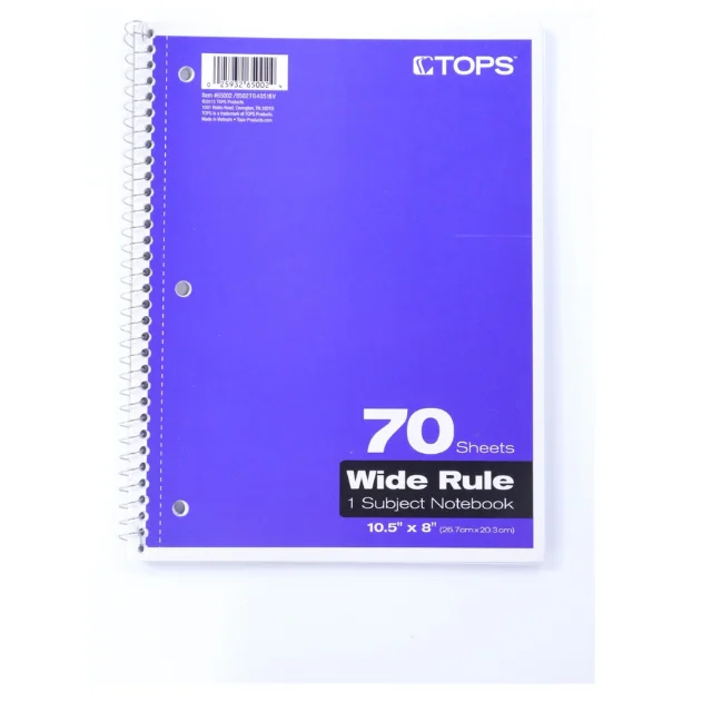 Special Offer Spiral Notebook 70 Sheets Made In Vietnam Premium Quality ...