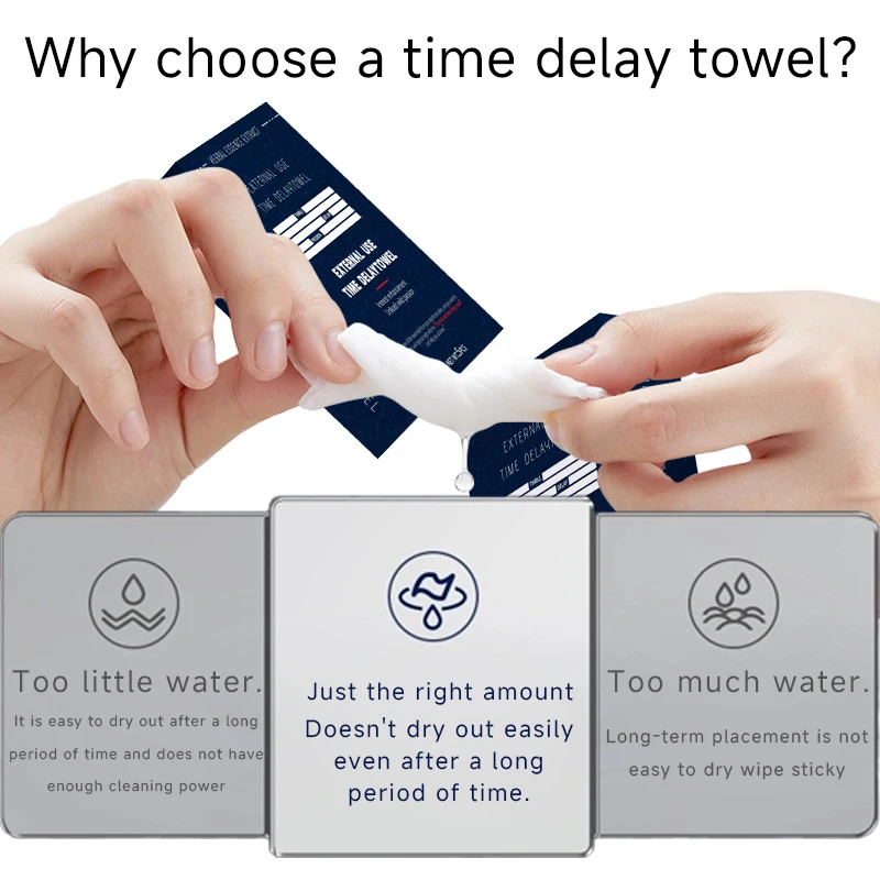 Performance Delay Products Wipes With Sexual Activity Time Delay for ...