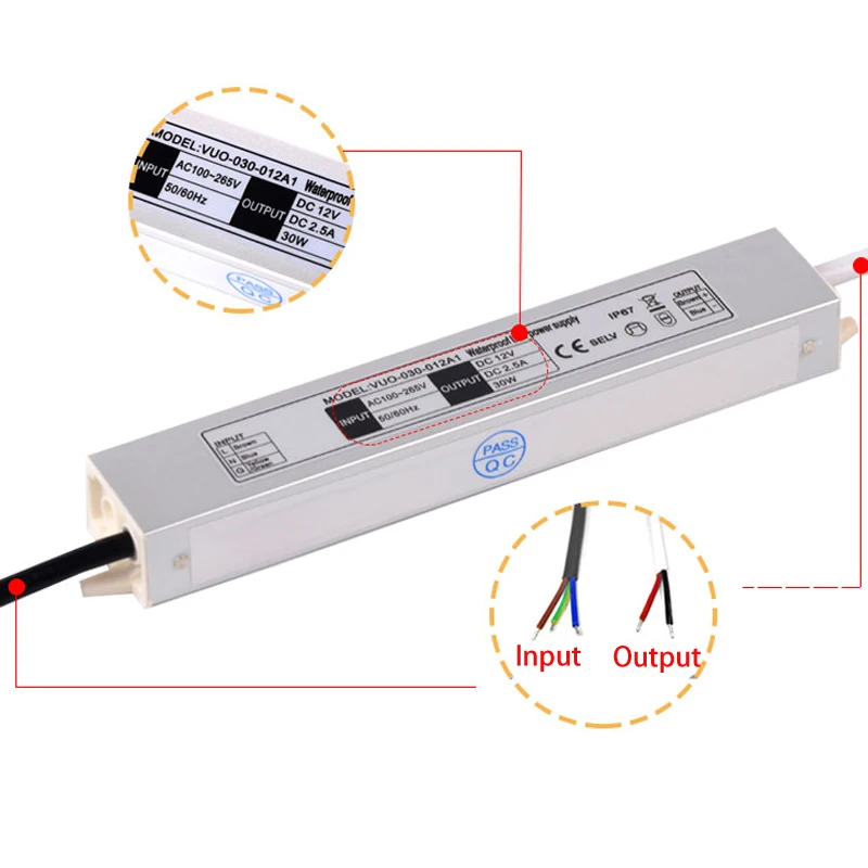 Ip67 Constant Voltage Led Driver 24v Dc Power Supply Constant ...