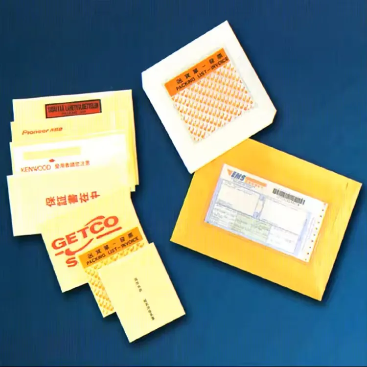 Precision Thickness Custom Packing List Sleeve - Buy Packing List ...