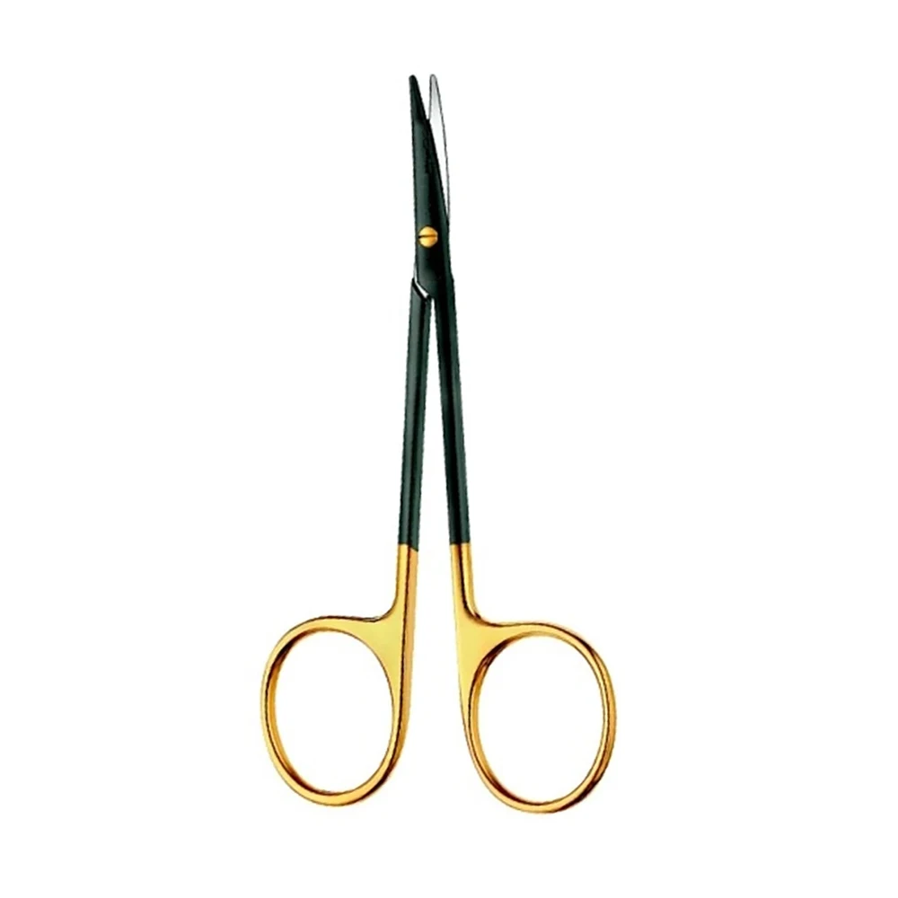 Strabismus Dissecting Scissors Blunt And Curved 4 1/2 Inch High Quality ...